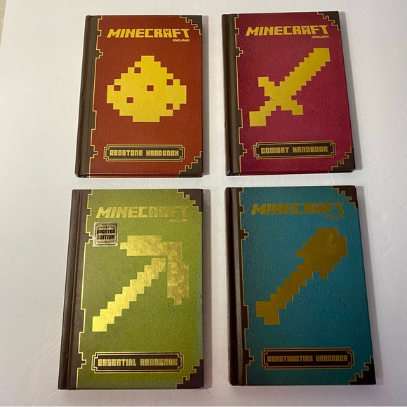 Minecraft | Other | Mojang Minecraft Complete Set Of 4 Hardback Books ...